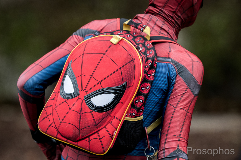 Spiderman’s backpack. – Prosophos